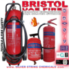 BRISTOL DCP Fire Extinguisher 6KG - Silver String Chemicals