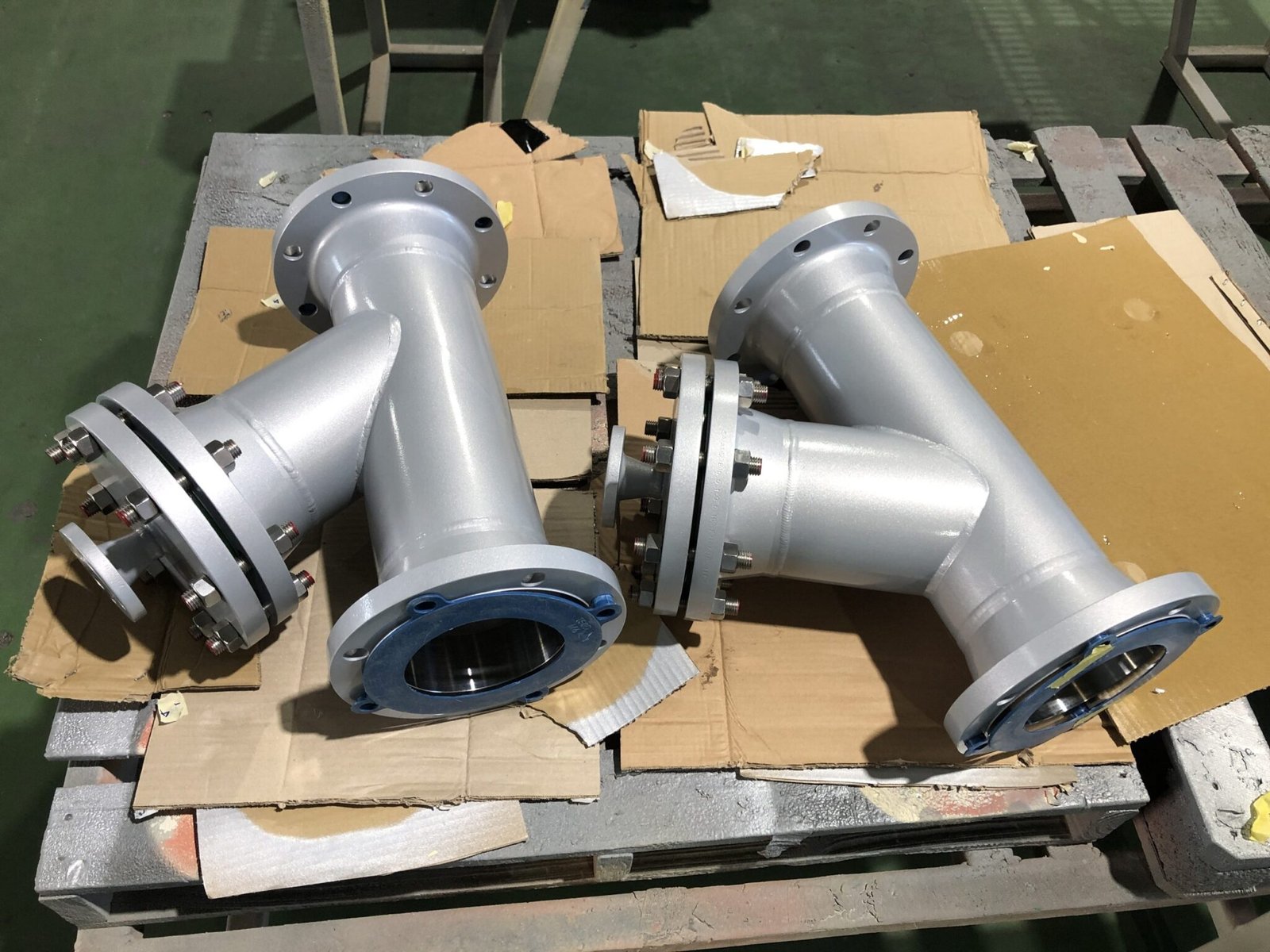 8" Y-Strainer Valtek Brand Ductile Iron Industrial SSC